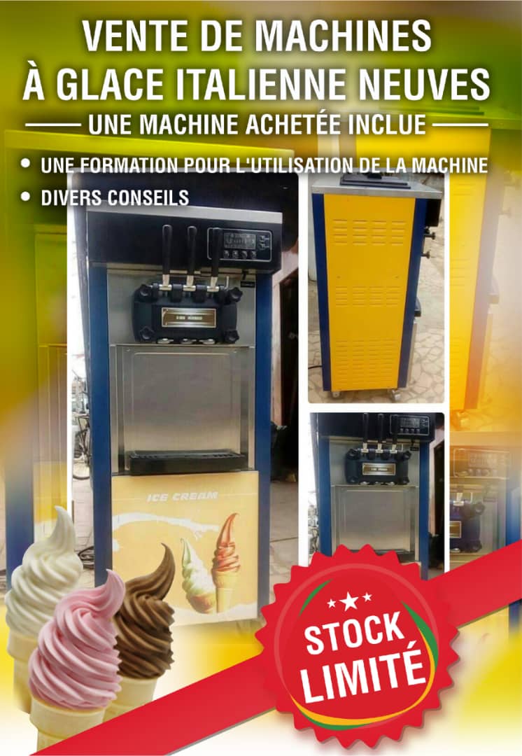 Vente de Machines à glace
